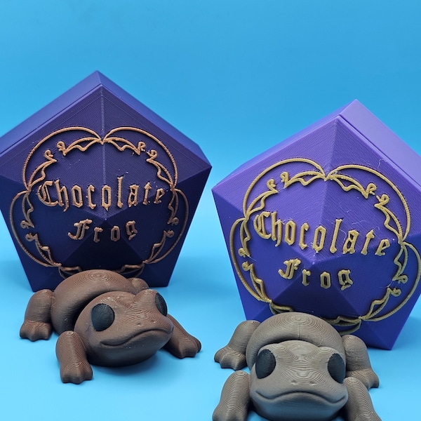Chocolate Frog Box - Etsy