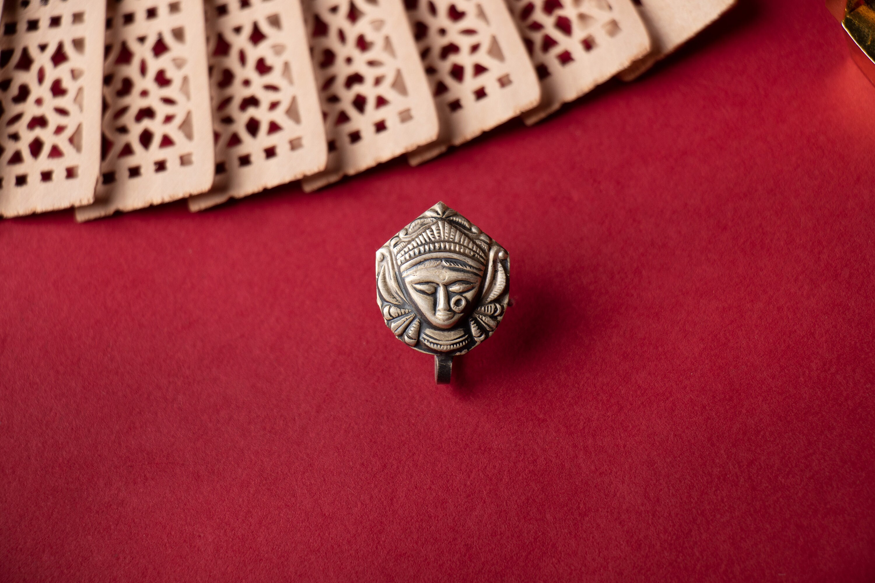 Mizoya Maa Durga Nose Clip on , 925 Handcrafted Sterling Silver Nose ...