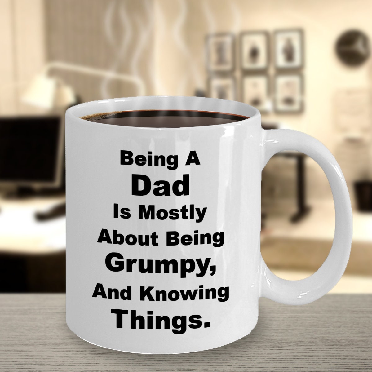 BEING A DAD is Mostly About Being Grumpy and Knowing Things - Etsy