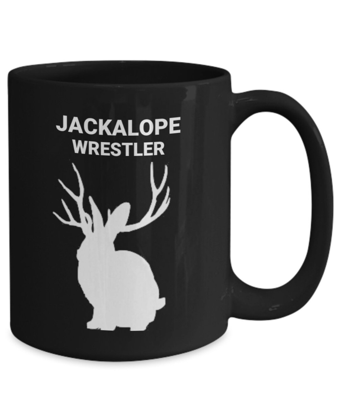 JACKALOPE WRESTLER, Jackalope Lovers Mug, Jackalope Lovers Gift ...