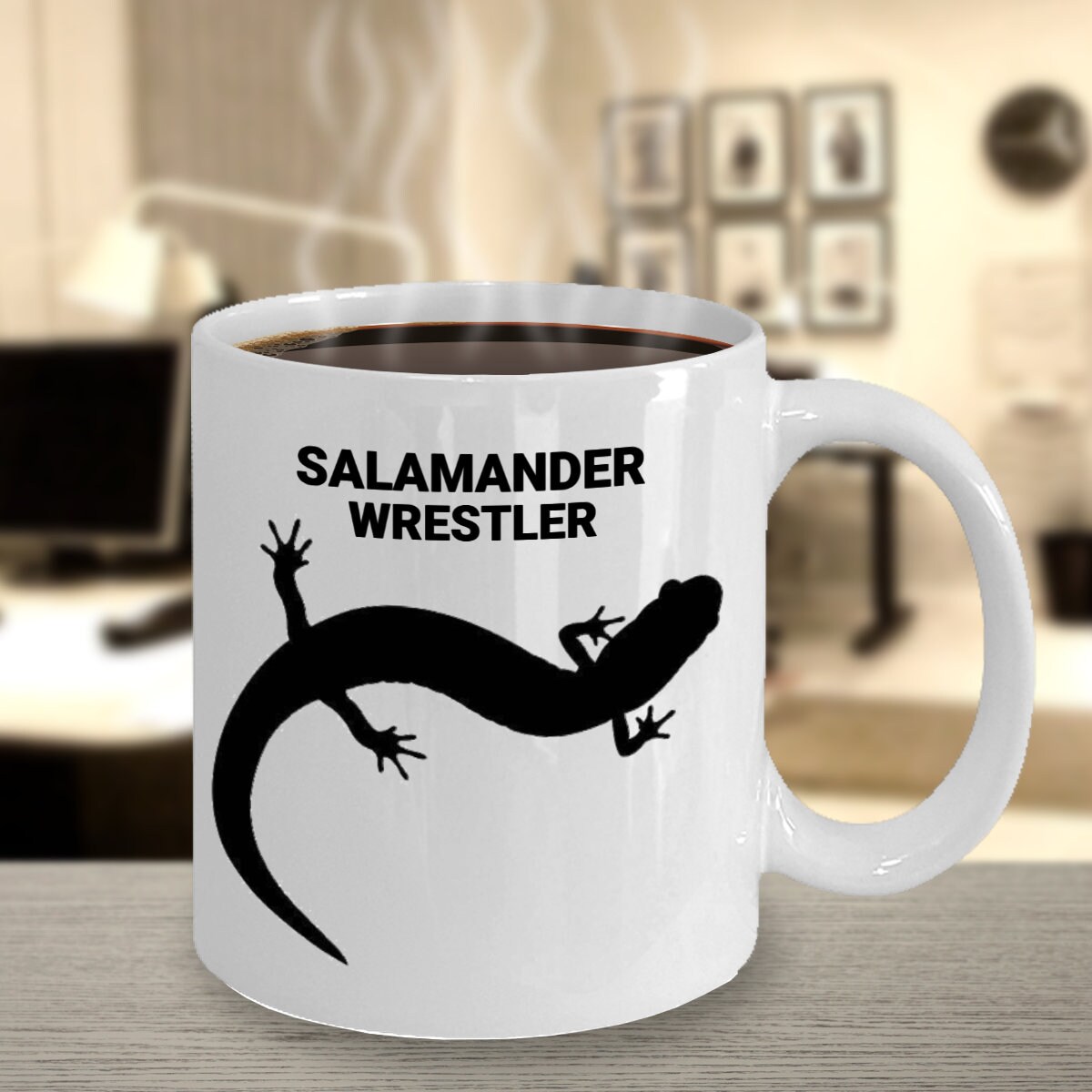 SALAMANDER WRESTLER, Salamander Lovers Mug, Salamander Mom Gift, Gift ...