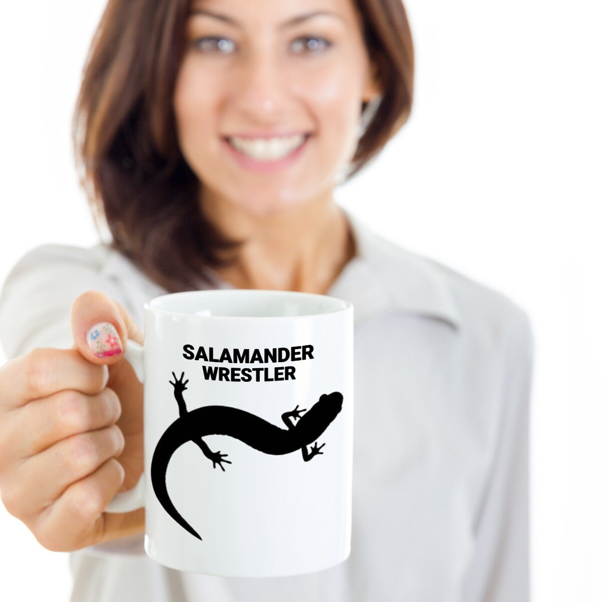 SALAMANDER WRESTLER, Salamander Lovers Mug, Salamander Mom Gift, Gift ...