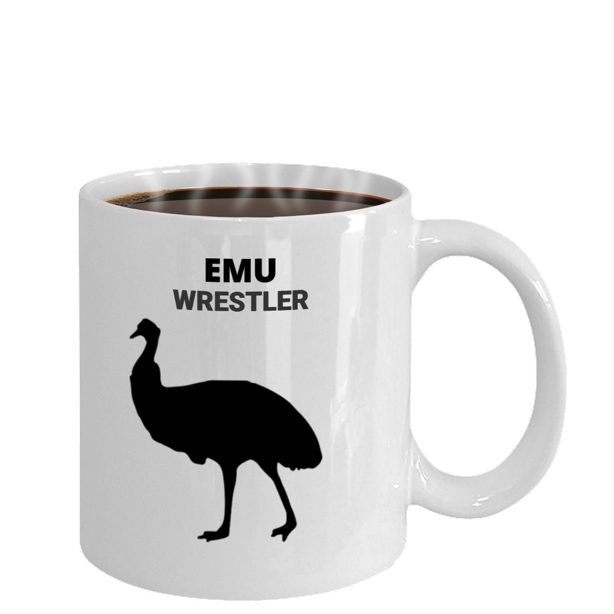 EMU WRESTLER, Emu Lovers Mug, Emu Lovers Gift, Gift for Emu Owners, Hot ...