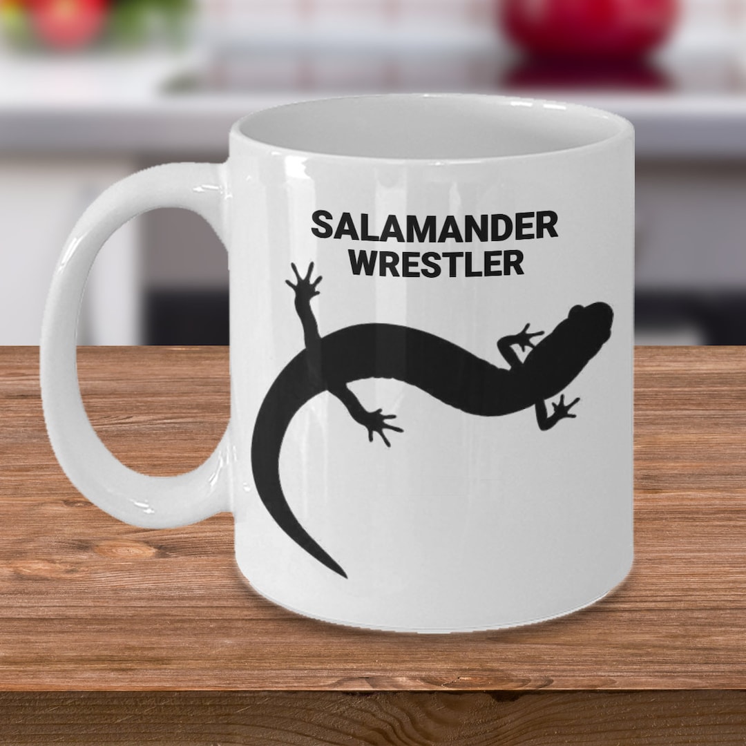 SALAMANDER WRESTLER, Salamander Lovers Mug, Salamander Mom Gift, Gift ...