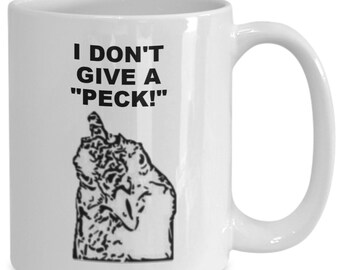 ANGRY CHICKEN I Don't Give A peck Funny - Etsy