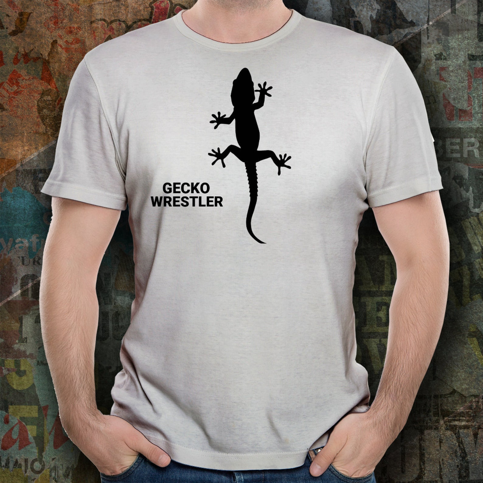 GECKO WRESTLER, Gecko Lovers T-Shirt, Gecko Lovers Gift, Gecko Mom Gift ...