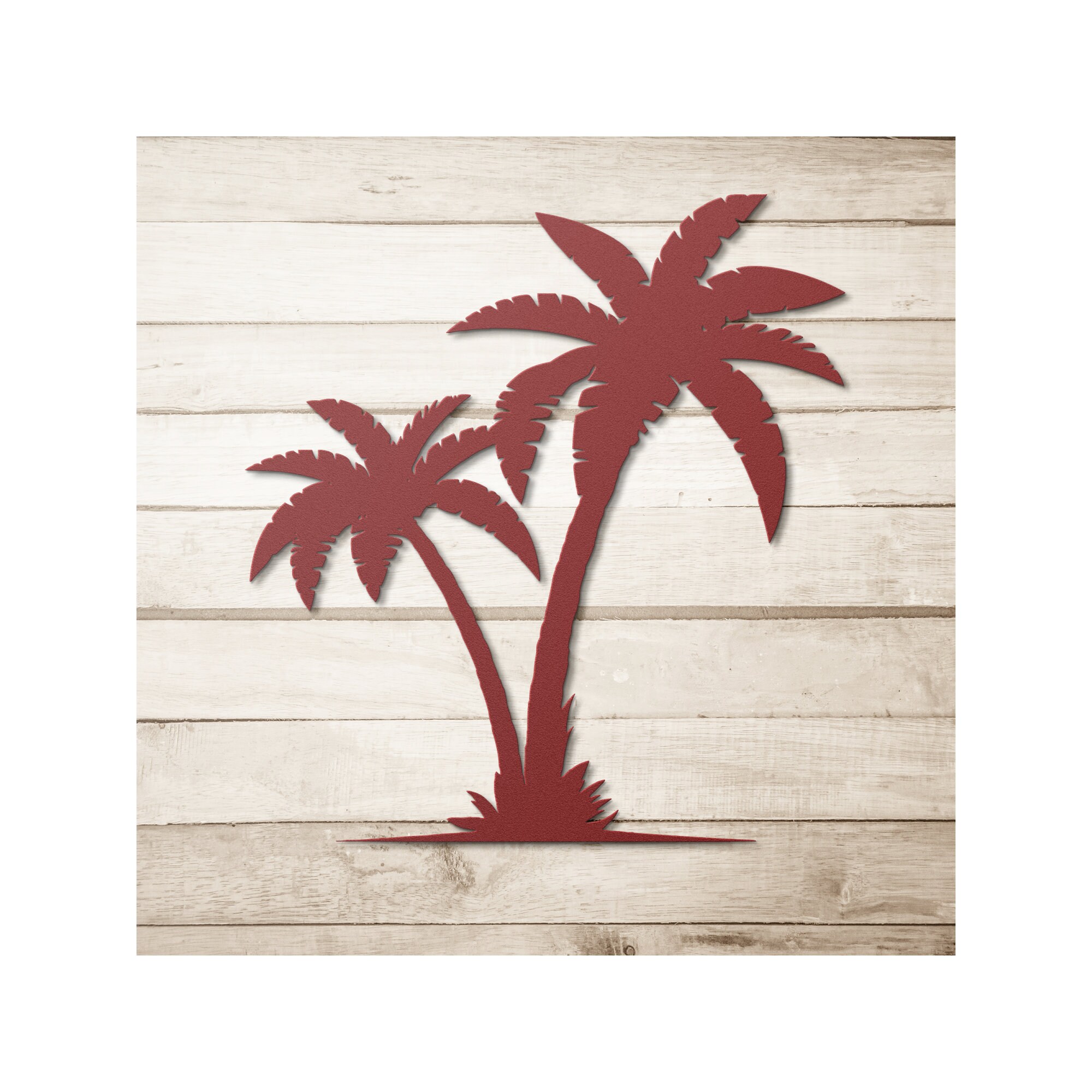 Palm Trees Metal Wall Art, Large Metal Wall Art, Palm Trees, Wall Art ...