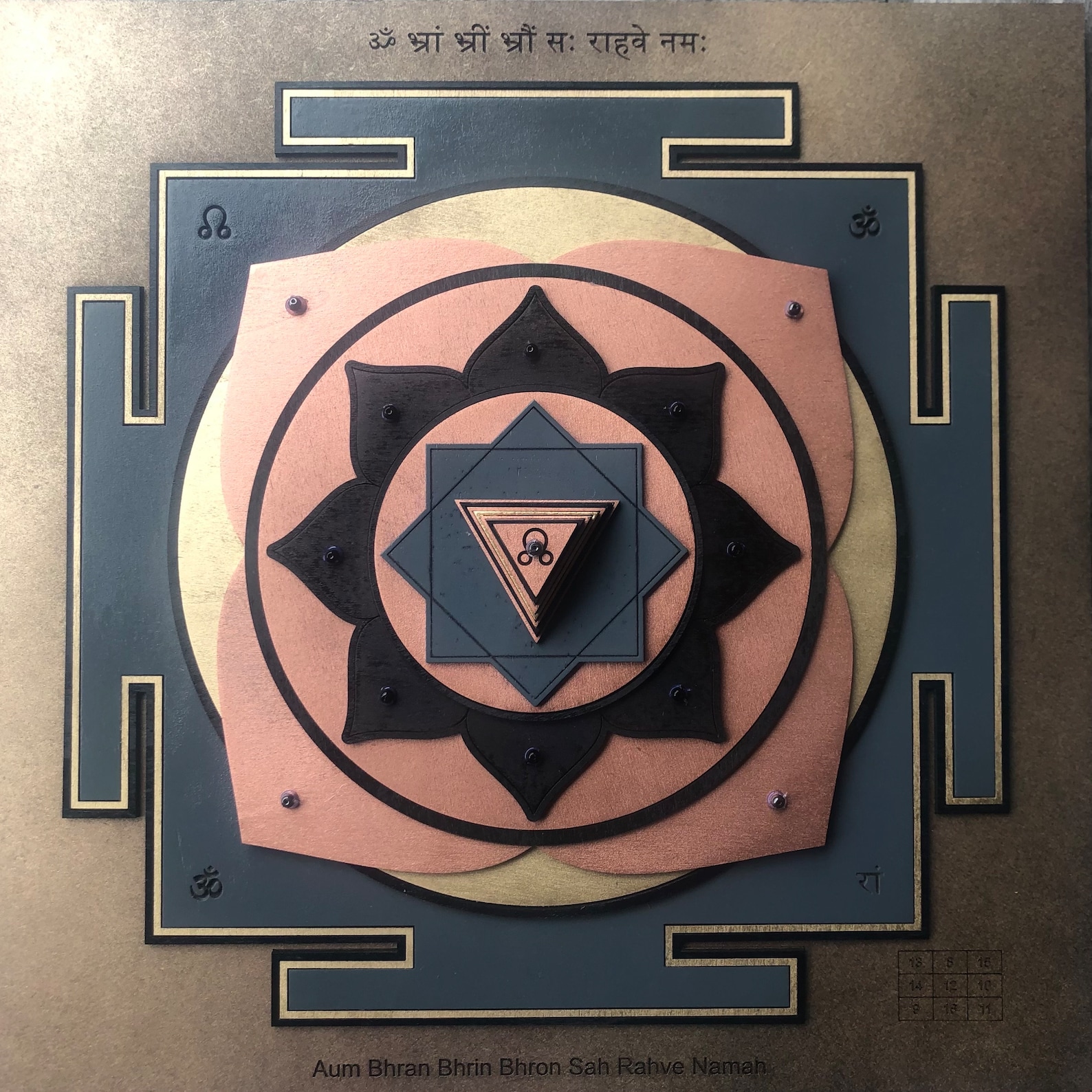 Rahu Vastu Yantra Fully Blessed and Activated - Etsy
