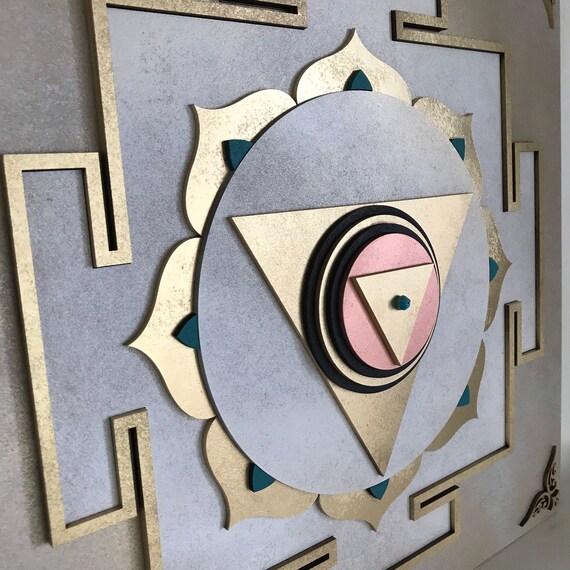 Chinnamasta Yantra Wooden Sculpture 3D Transformation Blessed - Etsy