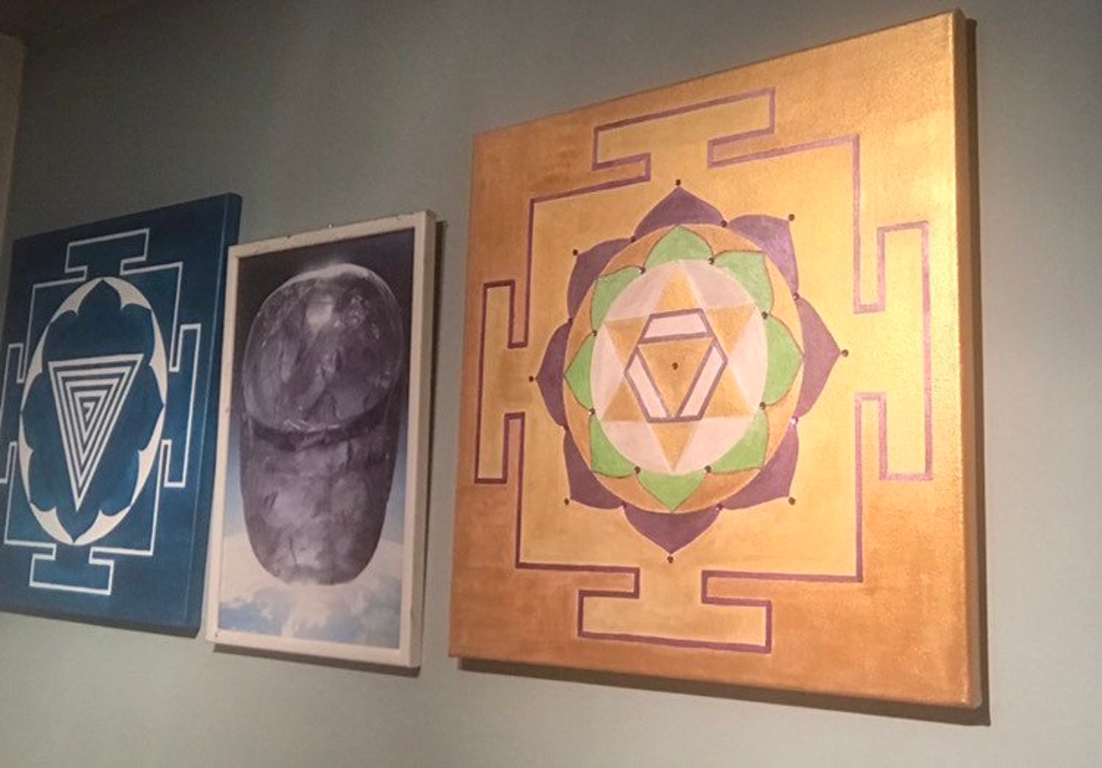 Bhuvaneshwari Yantra Original Picture - Etsy