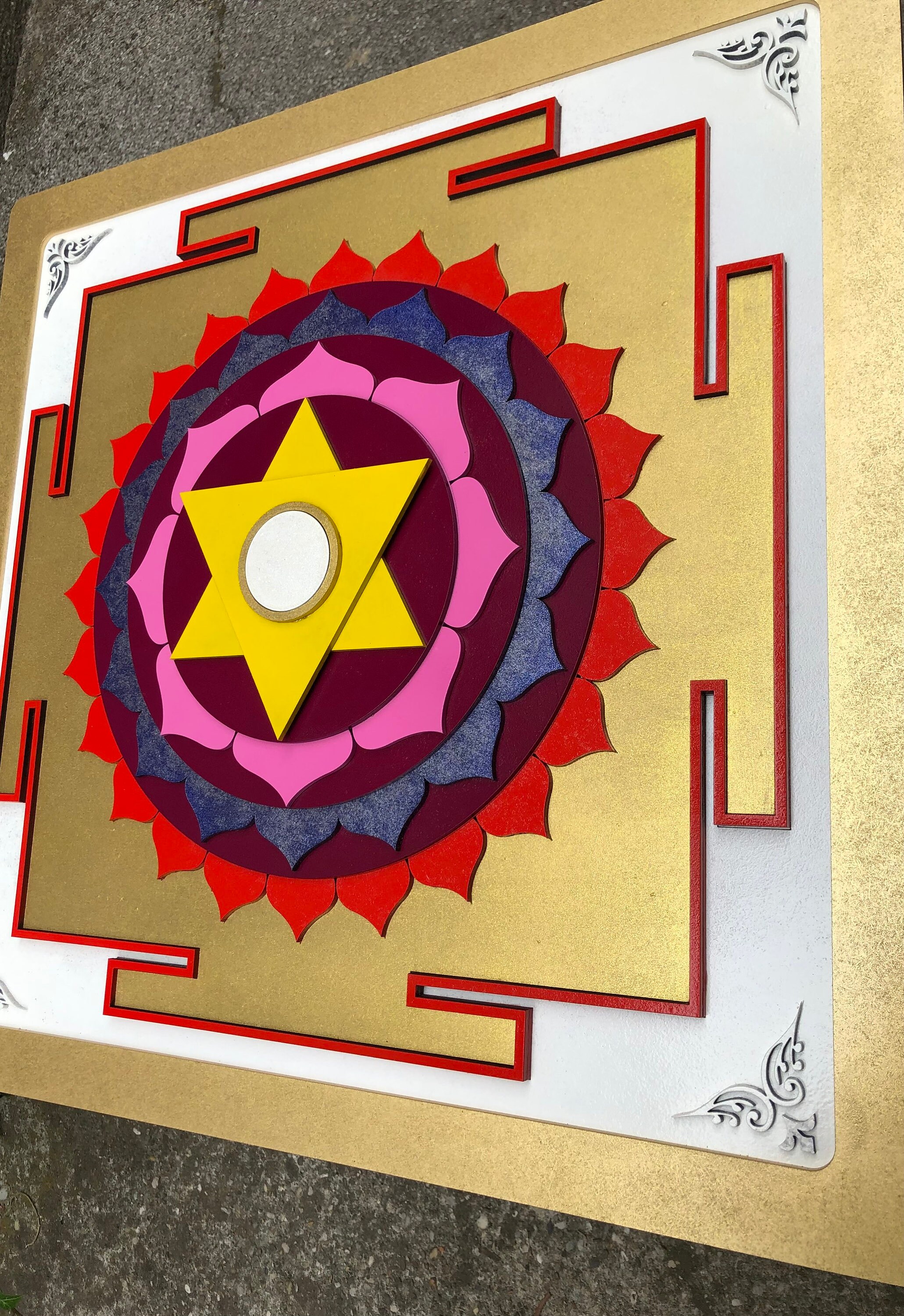 Ananda Guru Yantra 50cm Fully Activated and Blessed - Etsy