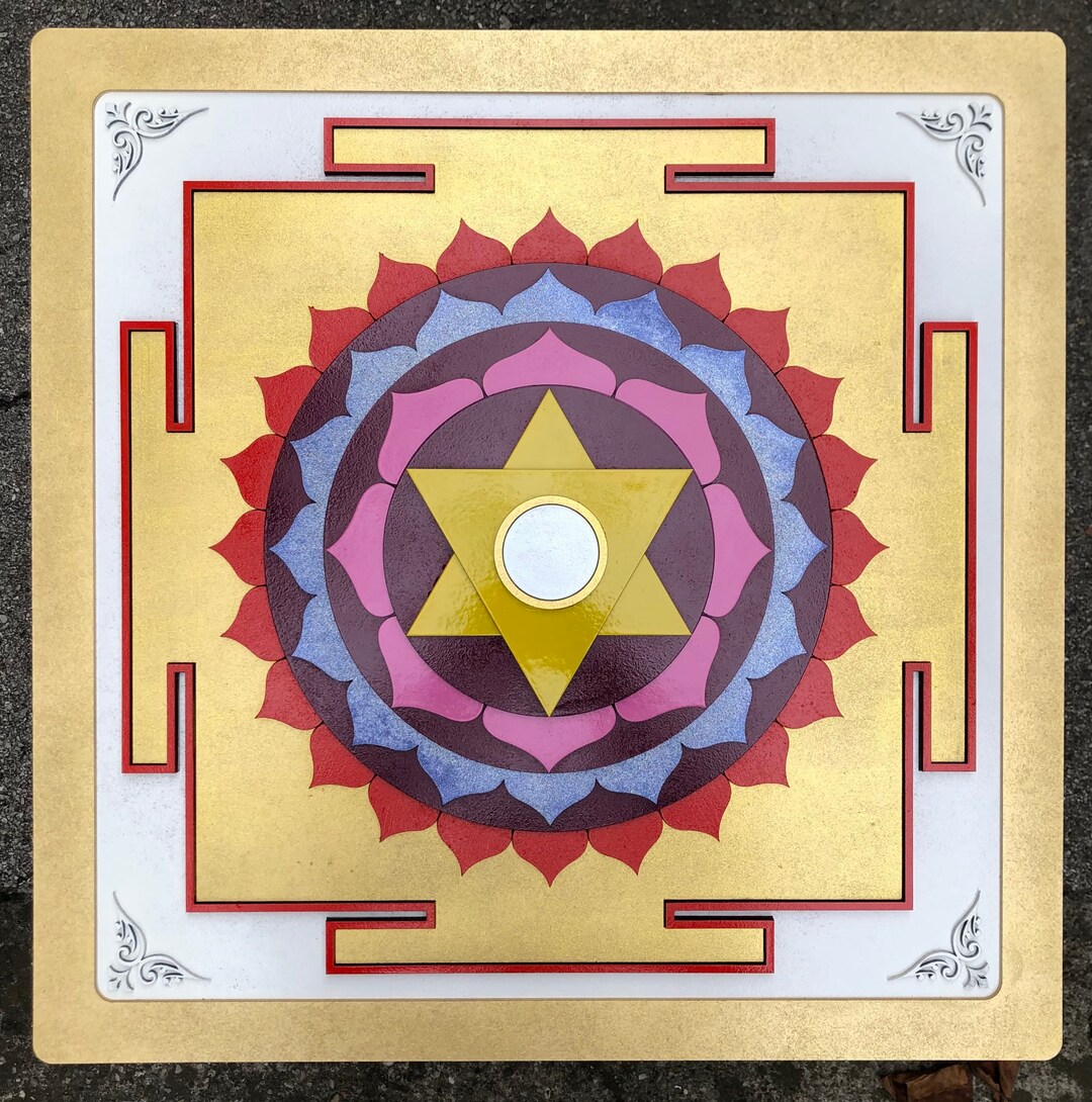 Ananda Guru Yantra 50cm Fully Activated and Blessed - Etsy