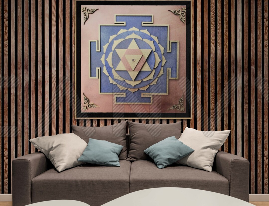 Matangi Yantra 3D Metallic Edition Blessed - Etsy