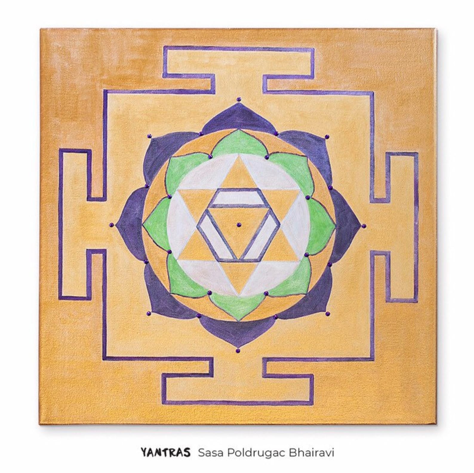 Bhuvaneshwari Yantra Originele foto - Etsy Nederland