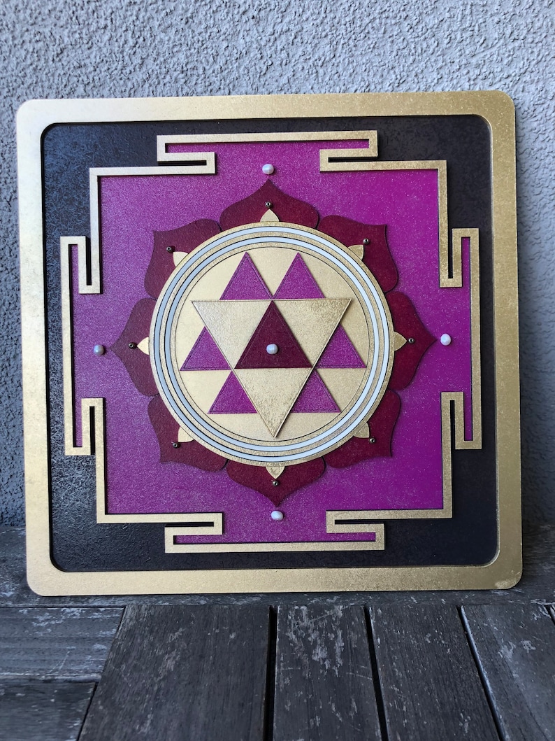 Durga Yantra 30cm Navaratri Fully Blessed - Etsy