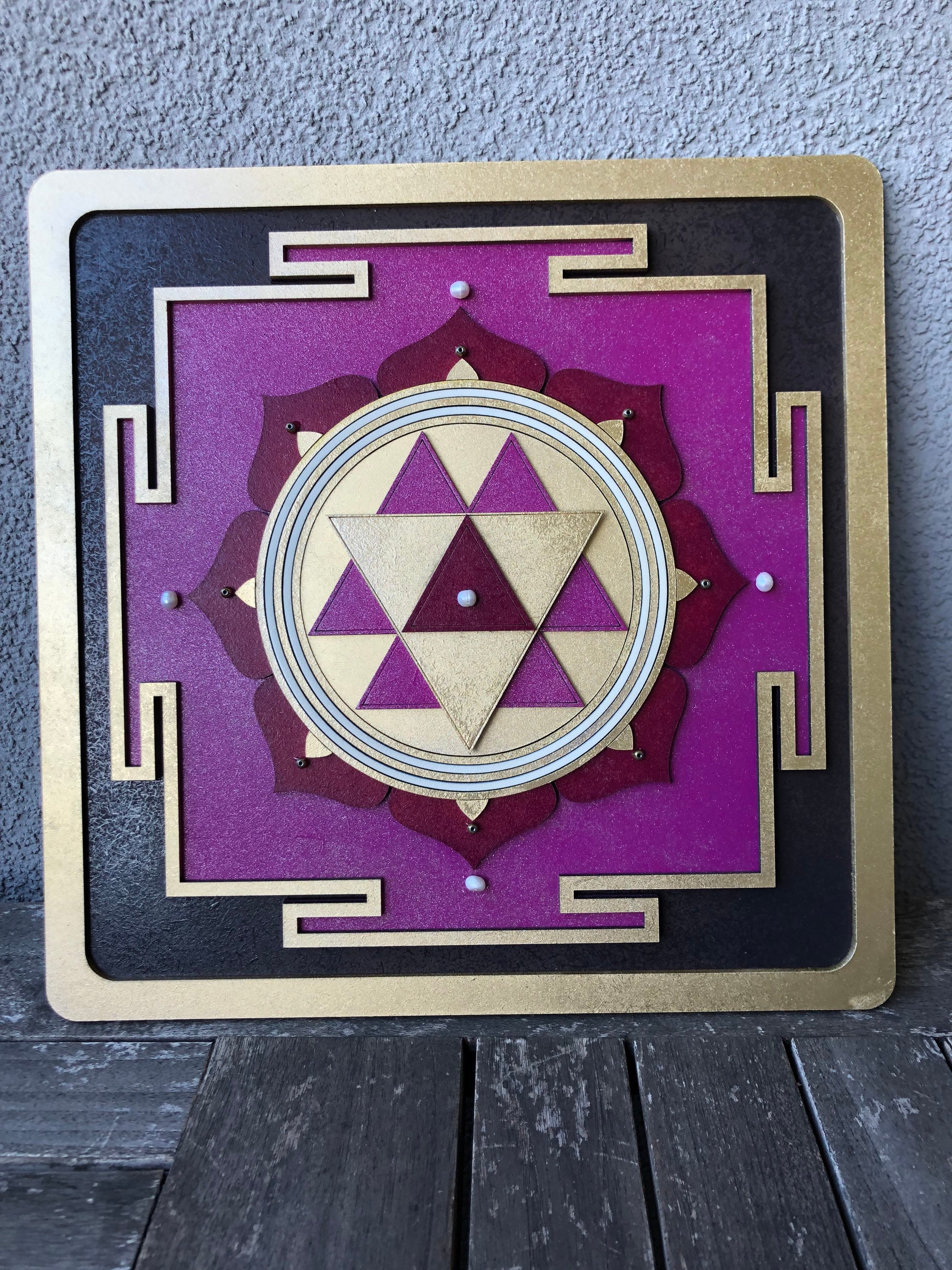 Durga Yantra 30cm Navaratri Fully Blessed - Etsy