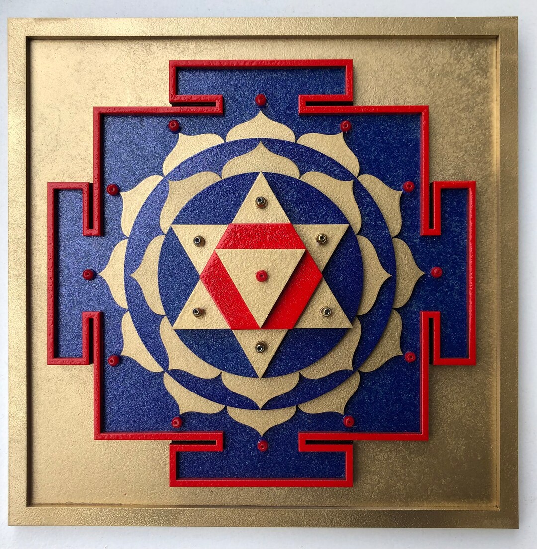 Matangi Yantra Wooden Sculpture 3D Blessed and Fully Activated - Etsy