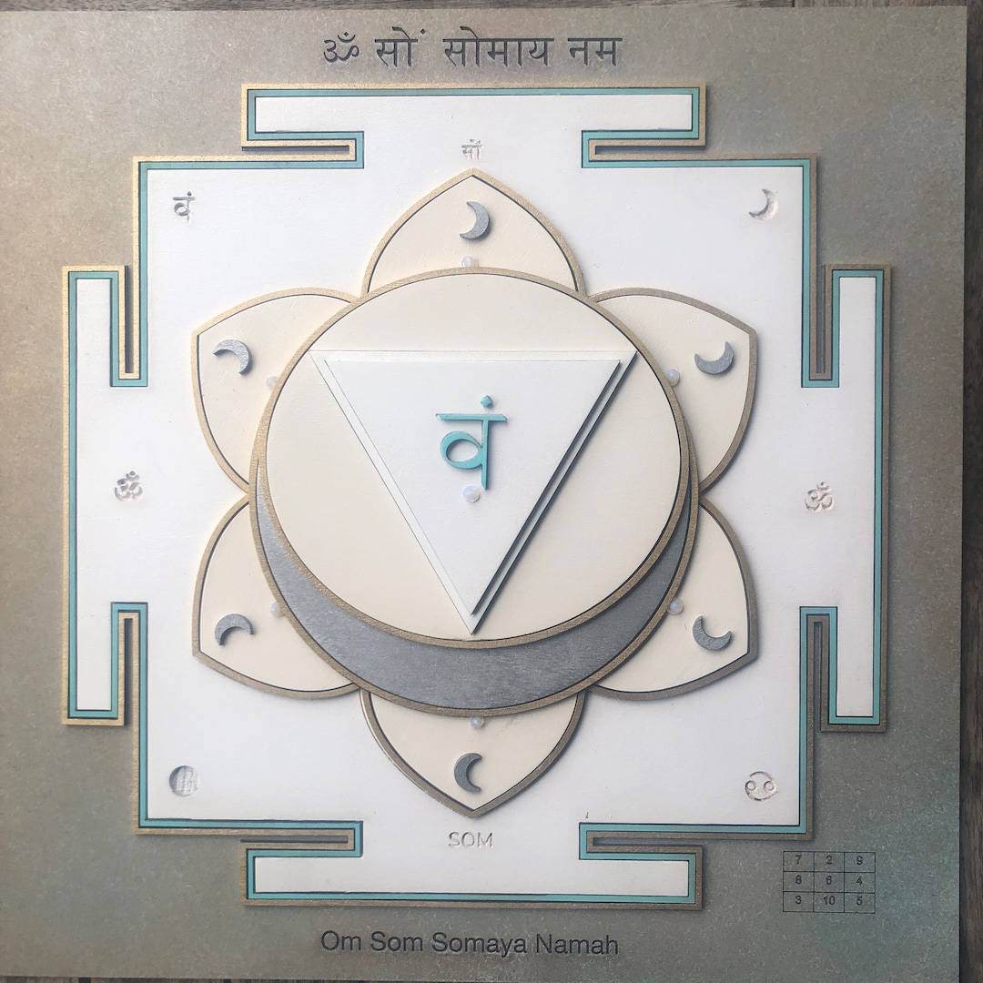 Chandra Moon Vastu Yantra, Fully Blessed and Activated - Etsy