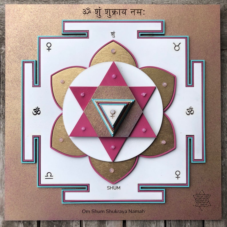 Shukra Venus Vastu Yantra, Fully Blessed and Activates - Etsy