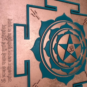 Tryambakam Mahamrityunjay Yantra 50cm Blessed and Fully Activated - Etsy