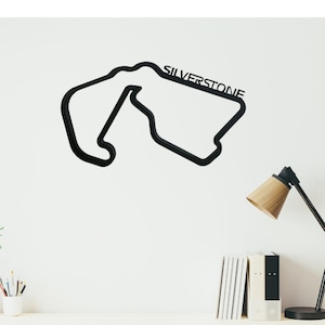 F1 Silverstone & Other Circuits Free Standing Wall Art - Add Speed and ...