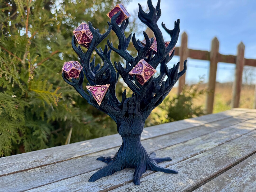 Goddess Daphne Dice Tree, 3D Printed Dice Tree Stand, Dice Holder - Etsy