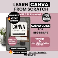 Canva Crash Course Ebook | Canva Tutorial for Beginners | Free & Pro ...