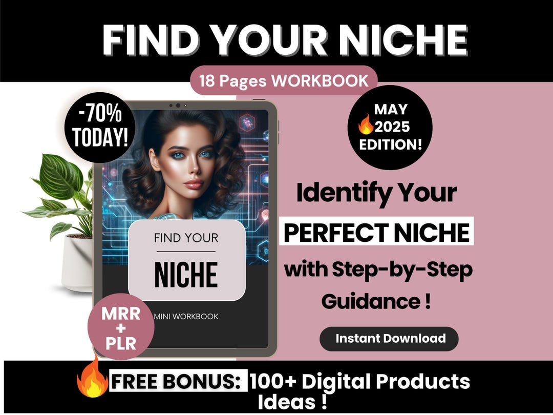 Find Your Niche Guide With Master and Private Label Rights, PLR Step-by ...