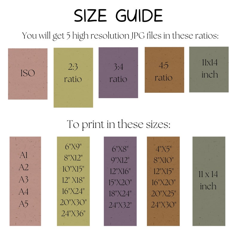 MID CENTURY MODERN Geometric Printable Wall Art, Geometric Art Print ...