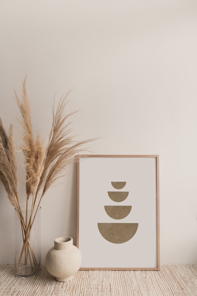 MID CENTURY MODERN Geometric Printable Wall Art, Geometric Art Print, Geometric Wall Art ...