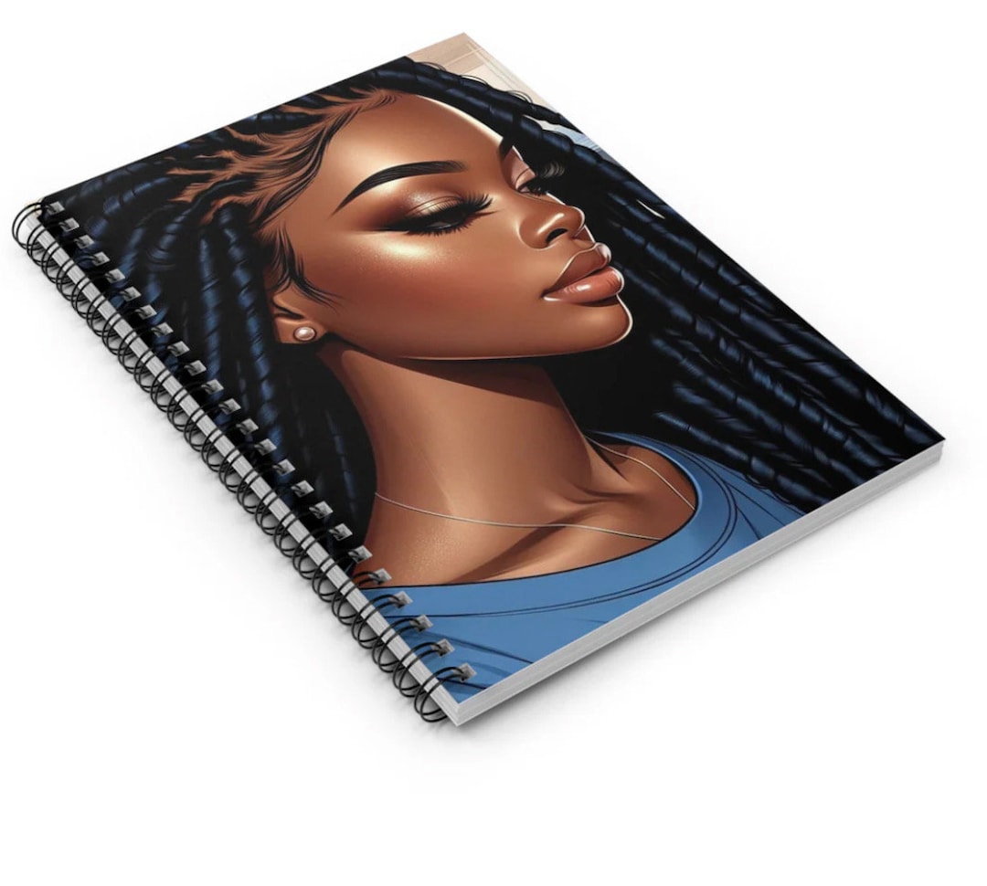 Black Woman Journal, Afrocentric Notebook - Etsy