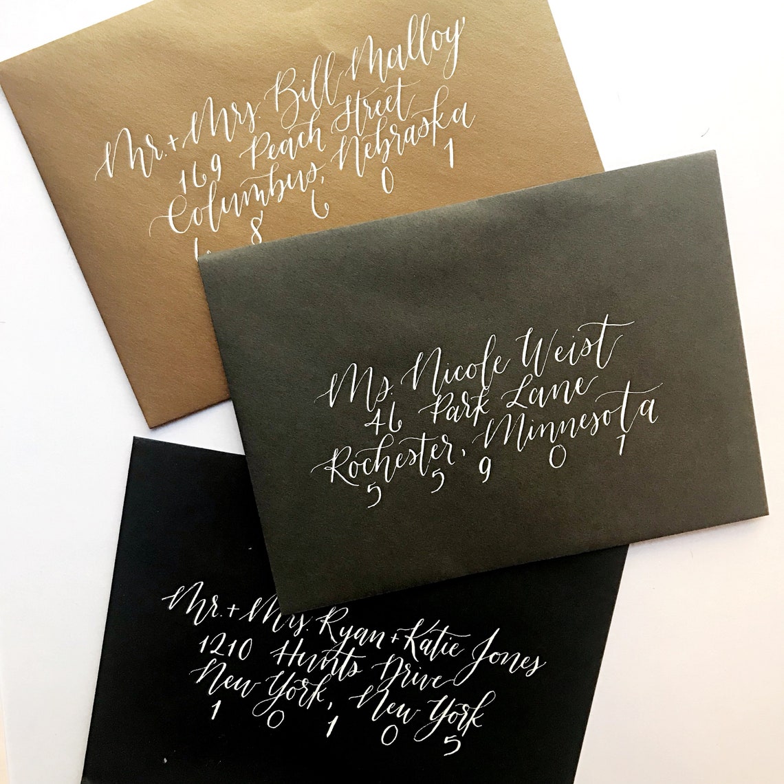 Custom Envelope Calligraphy for Weddings and Events | Etsy