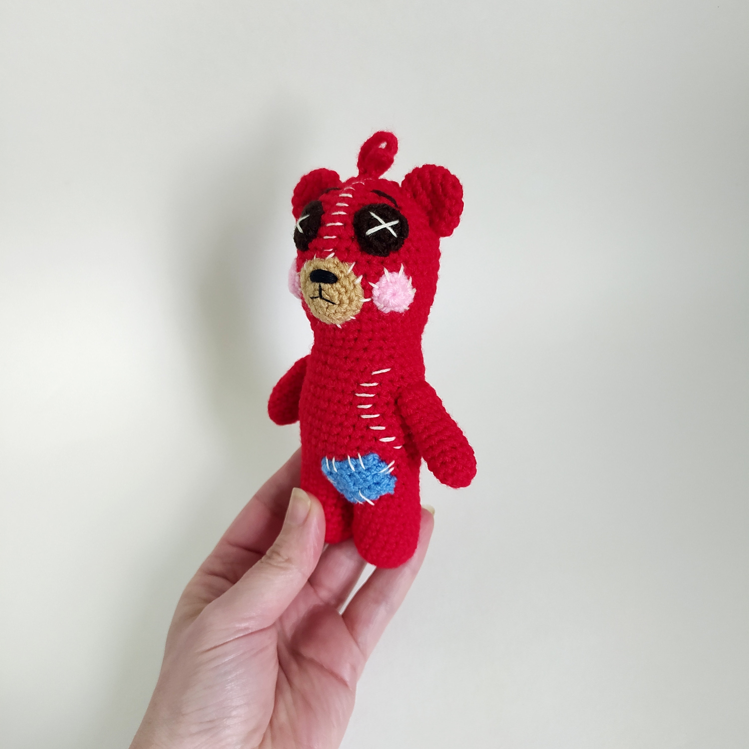 Cocomelon Bear Crochet Cocomelon Toy Newborn Toy Red Teddy - Etsy