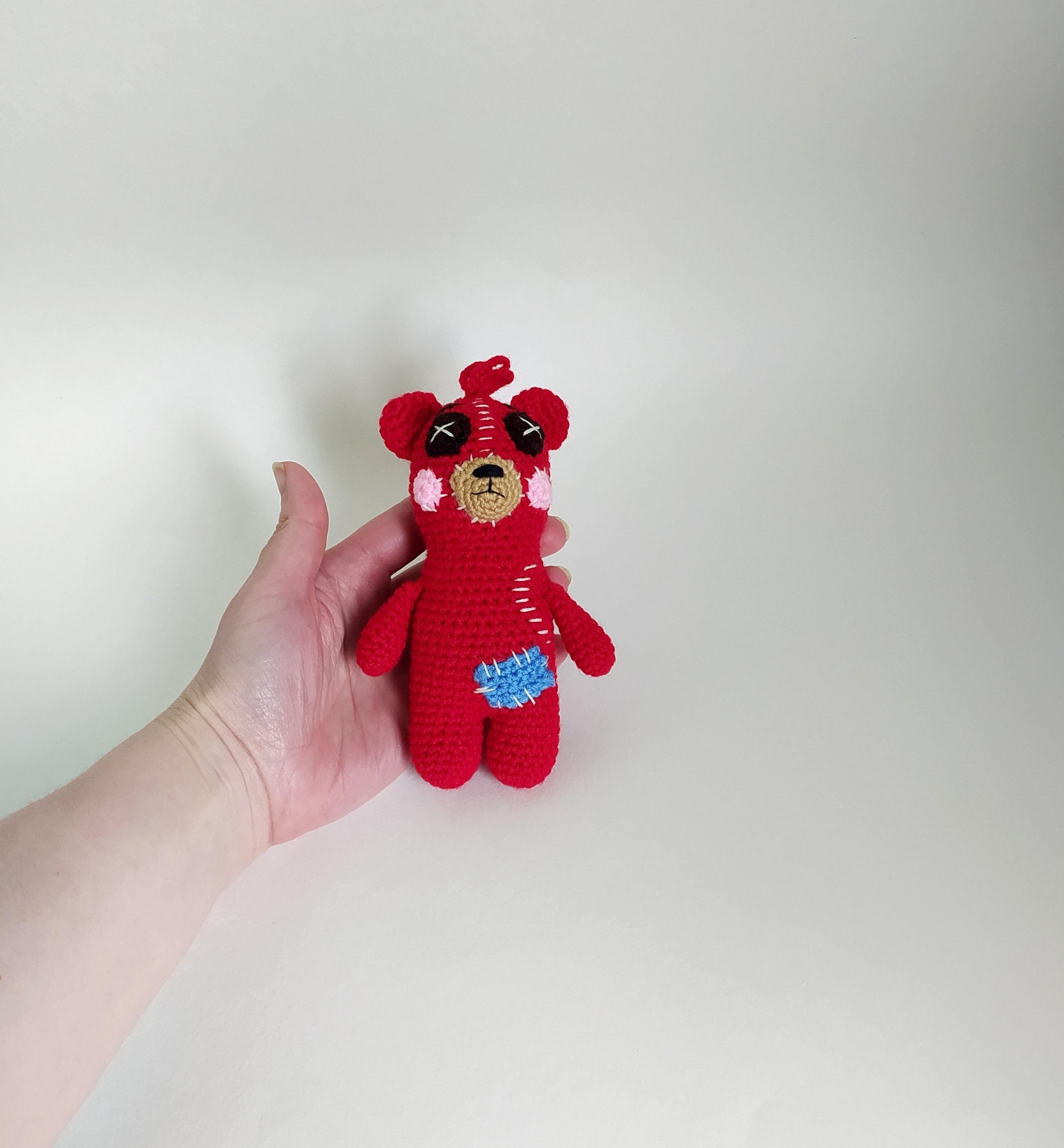 Cocomelon Bear Crochet Cocomelon Toy Newborn Toy Red Teddy - Etsy
