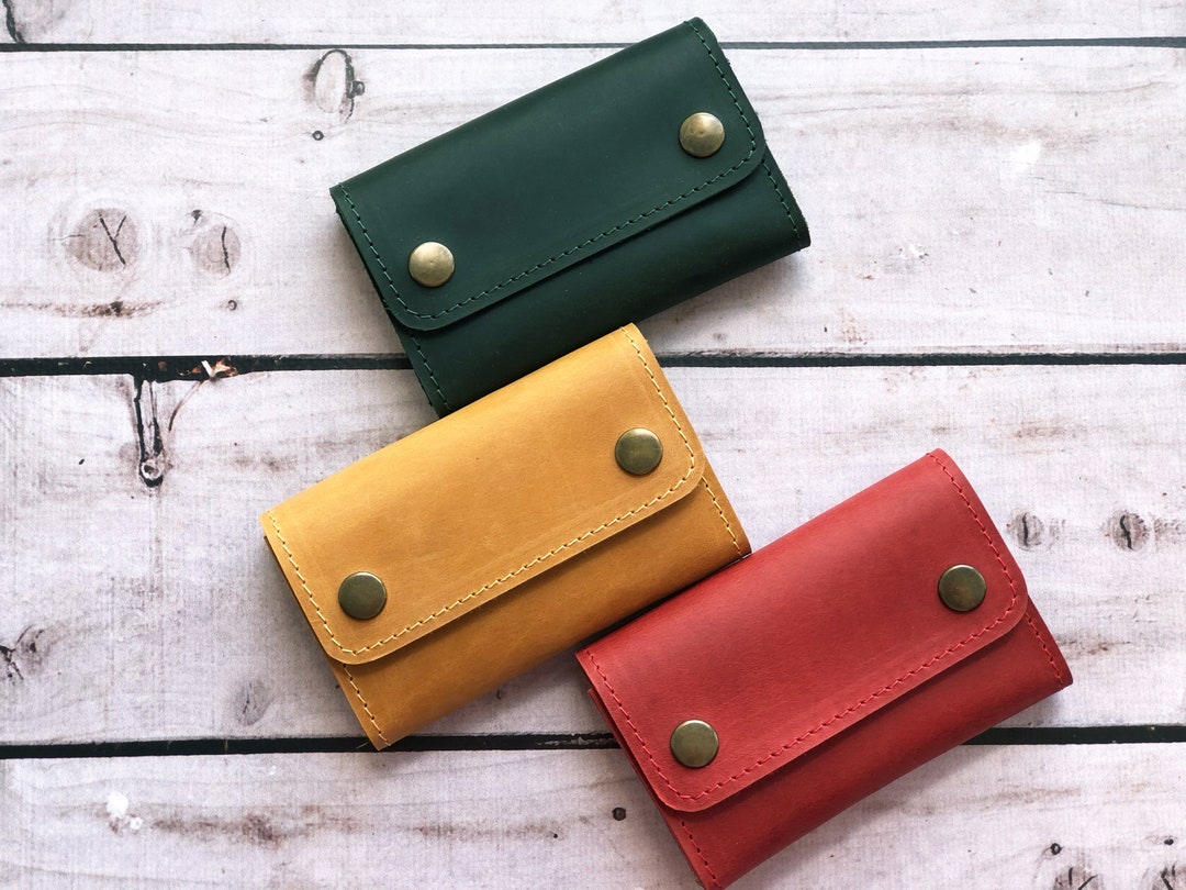 Minimalist Key Holder / Leather Key Case Key Organizer Key Wallet ...