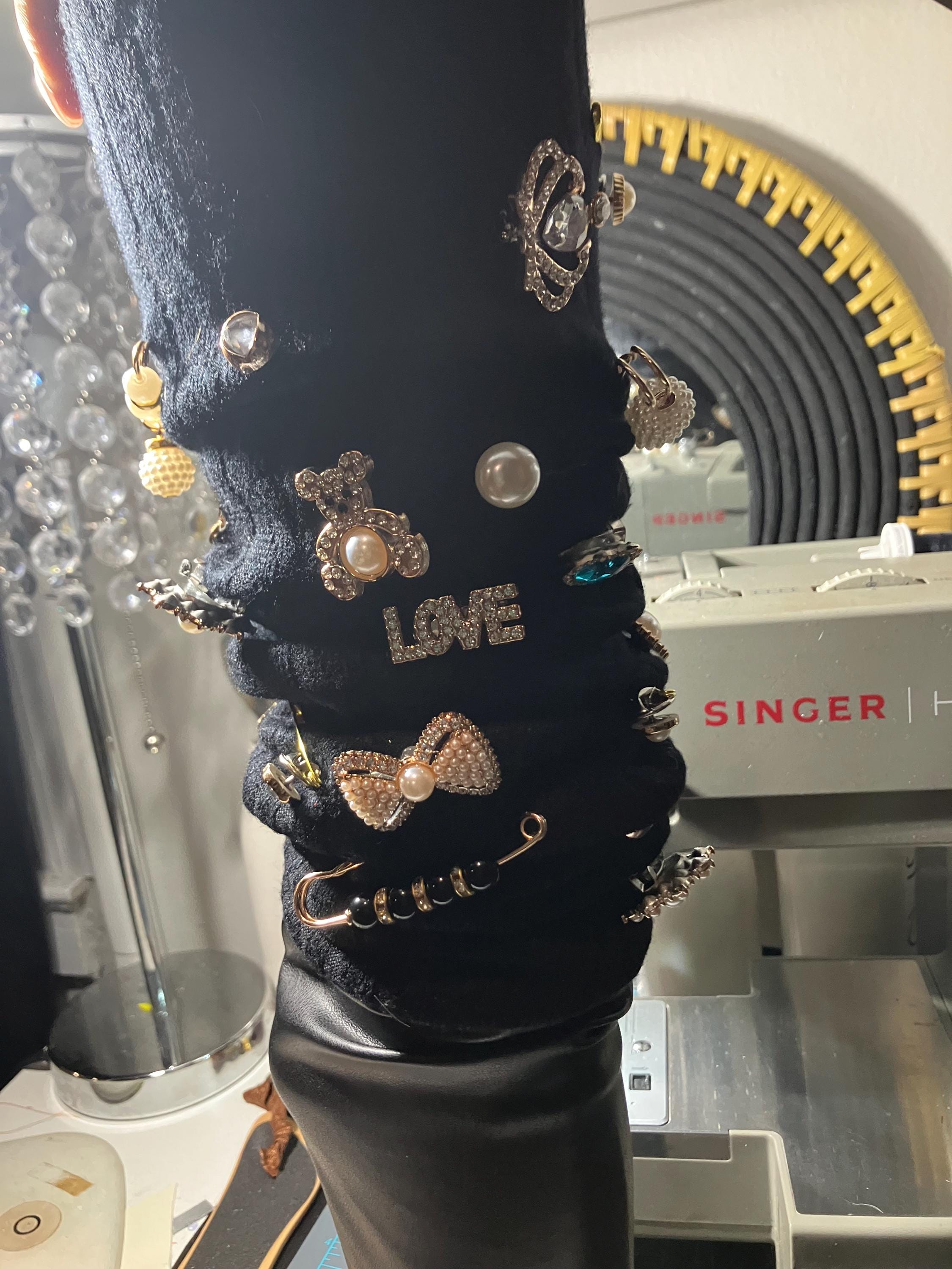 Custom Handmade Charmed Slouch Socks - Etsy