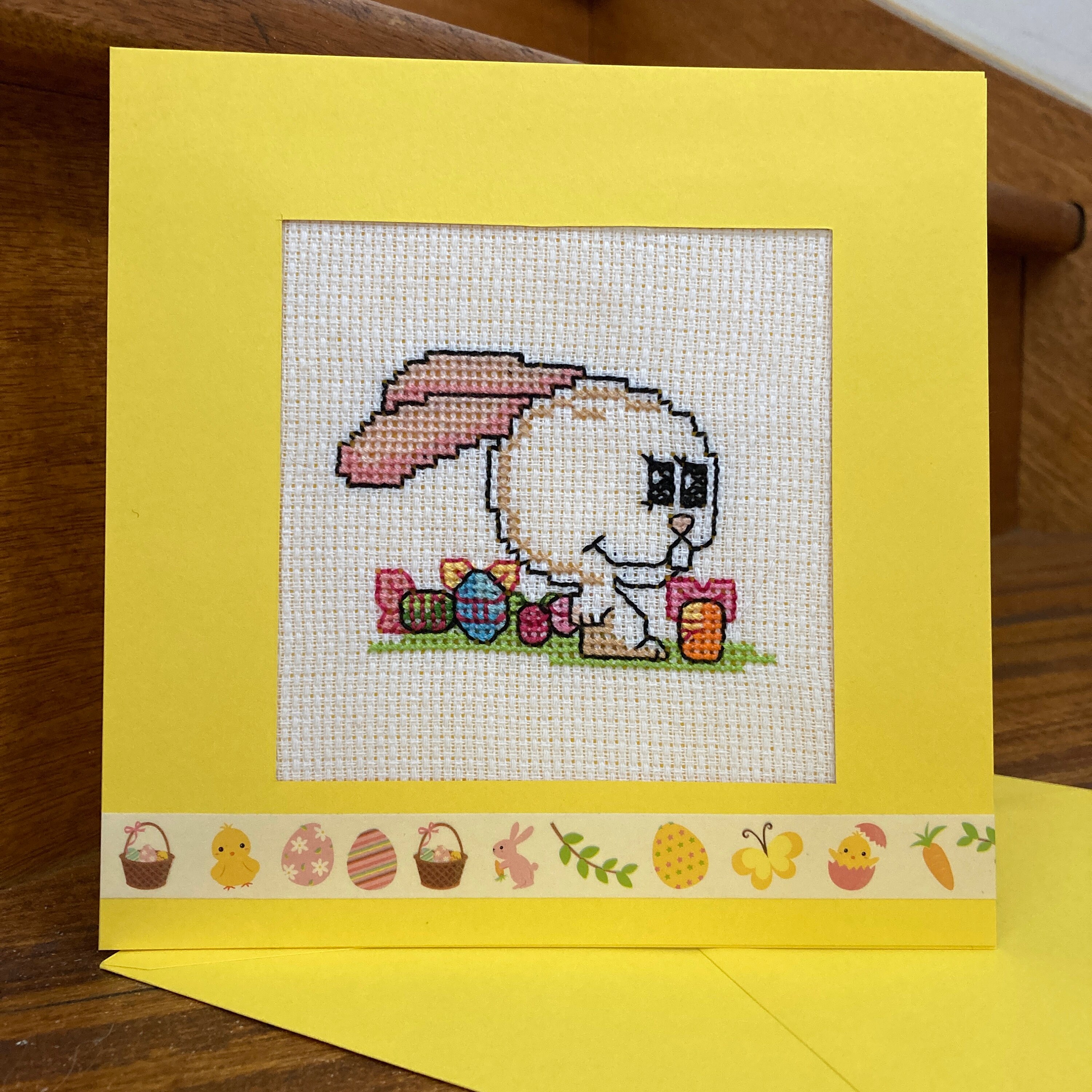 Embroidered easter bunny card Holiday & Seasonal Cards Paper & Party ...