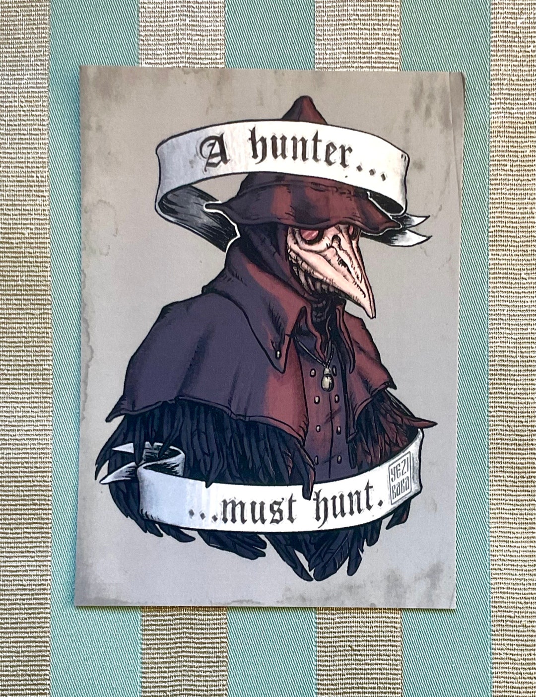 Postcard Bloodborne Eileen the Crow - Etsy