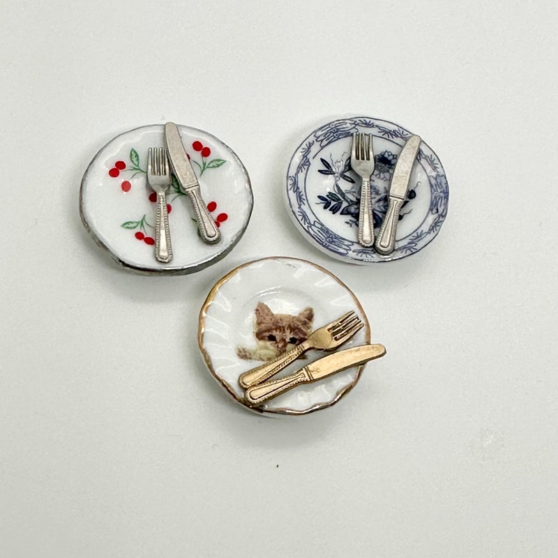 Gold Ceramic Silverware - Etsy