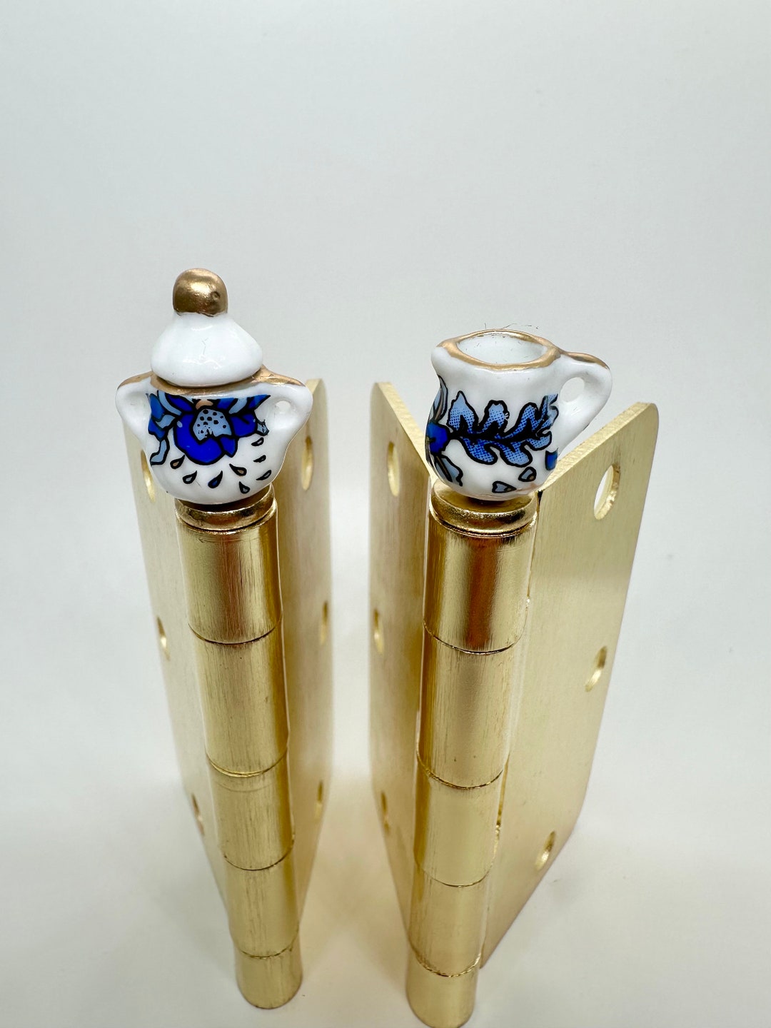 Hinge Topper Set Coffee Tea Cream and Sugar, Hostess Gift, Housewarming ...