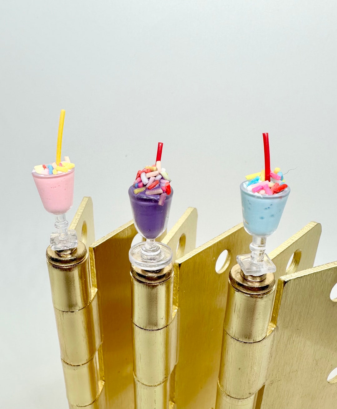 Milkshake Set Hinge Topper, Desserts, Magnetic, Birthday, Hostess Gift ...