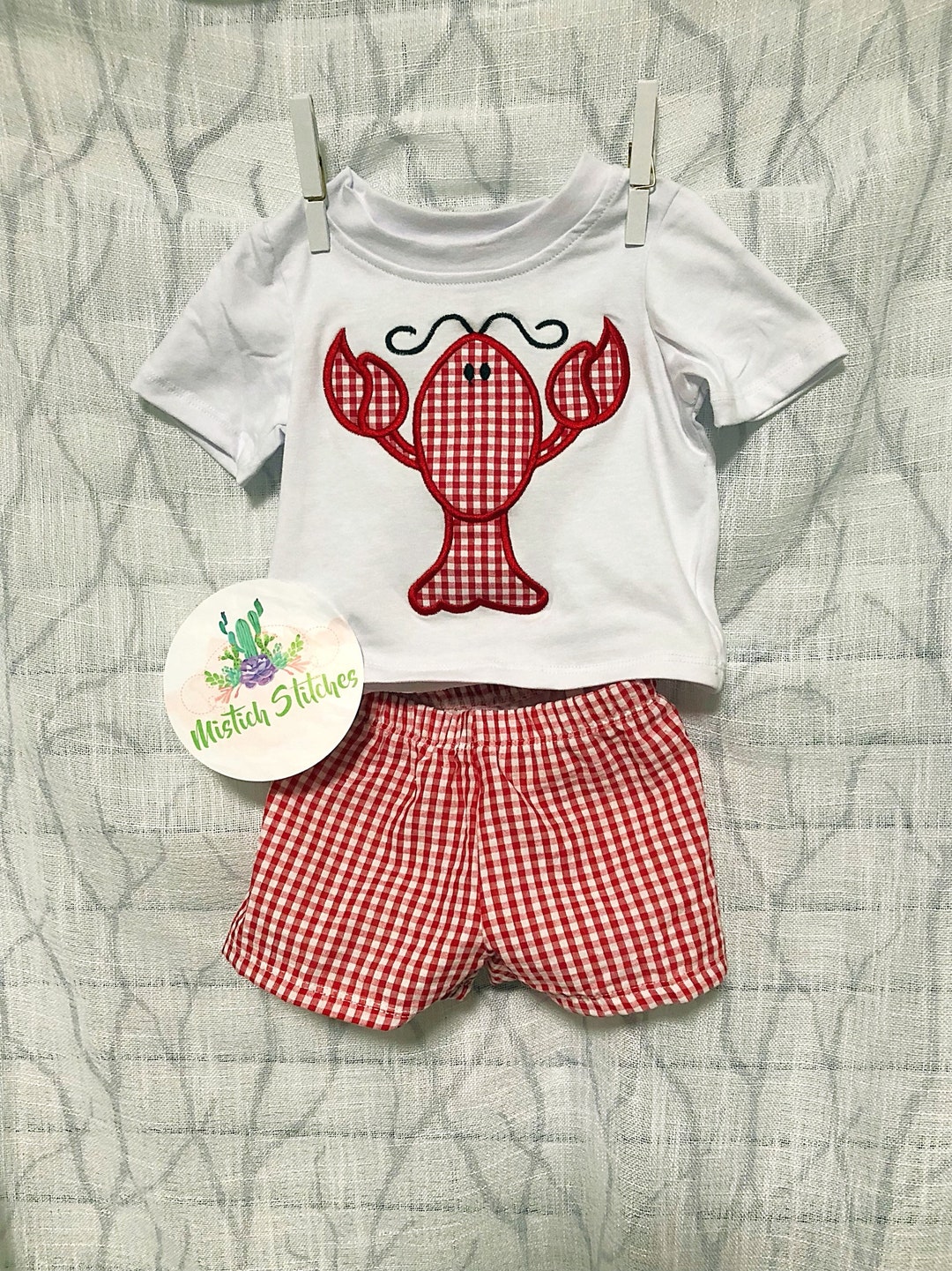 Boy Crawfish Outfit Set - Etsy