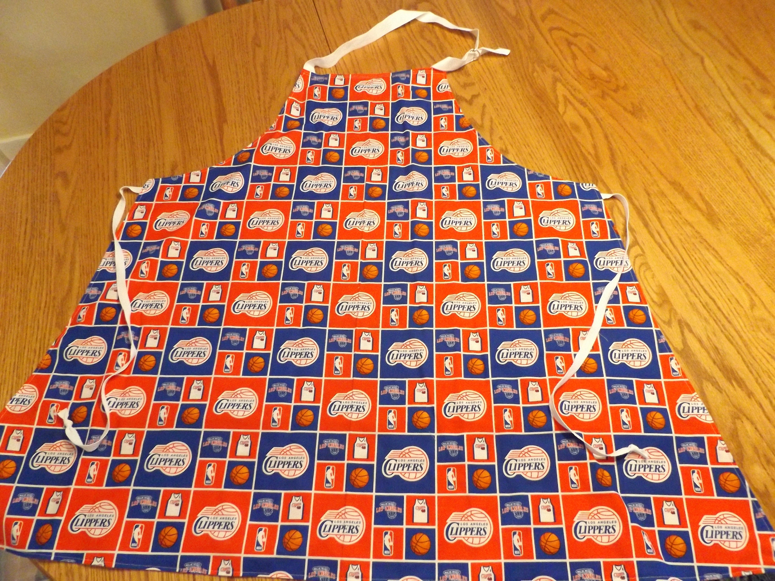 Reversible NBA Full Bib Apron LA Clippers Basketball and Patriotic ...