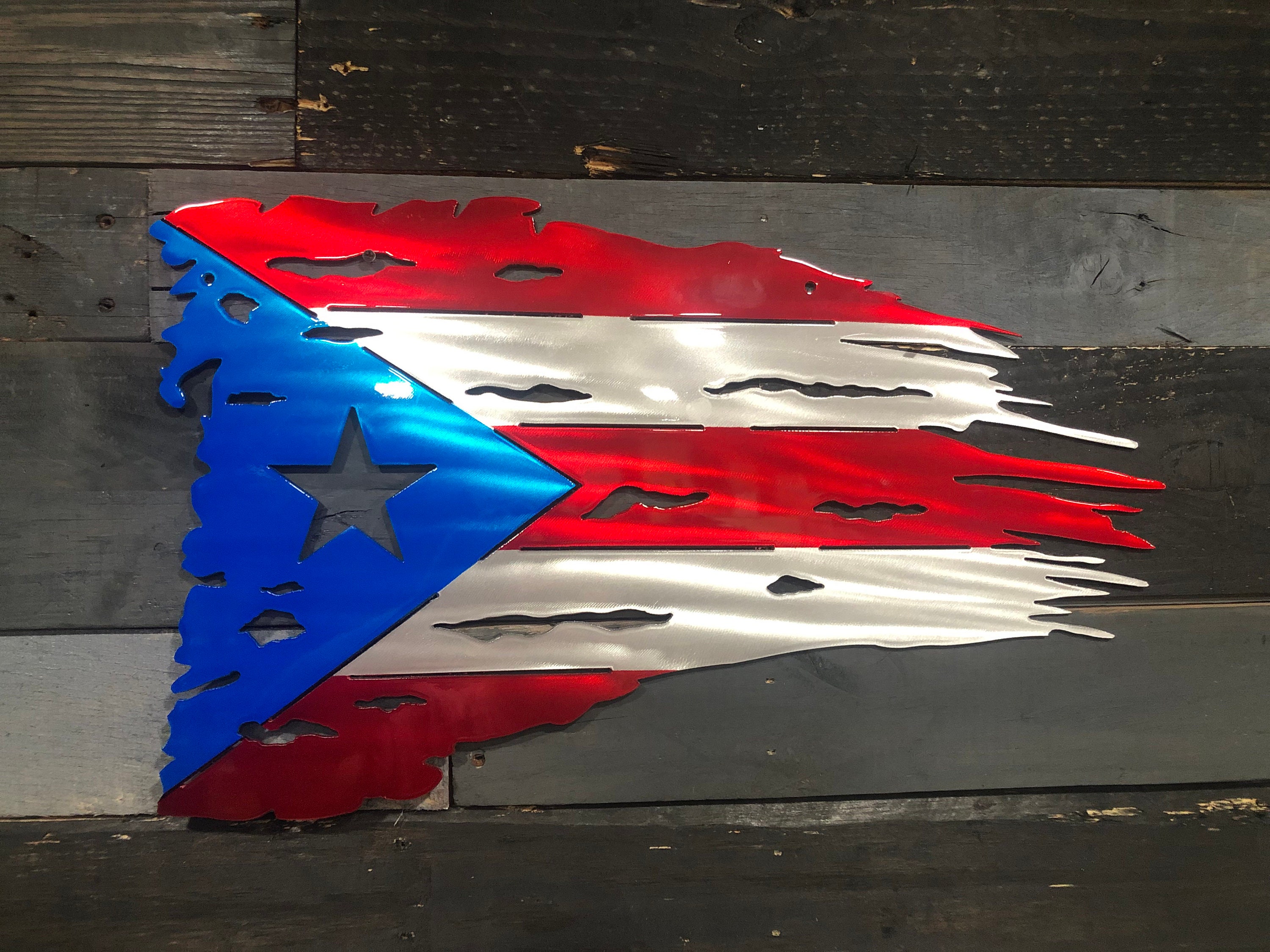 Puerto Rican Flag Art