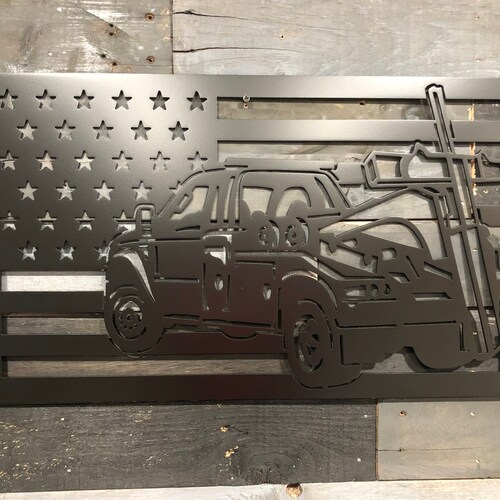 Tow Lives Matter Tow Flag Hook Decals Dispatch - Etsy