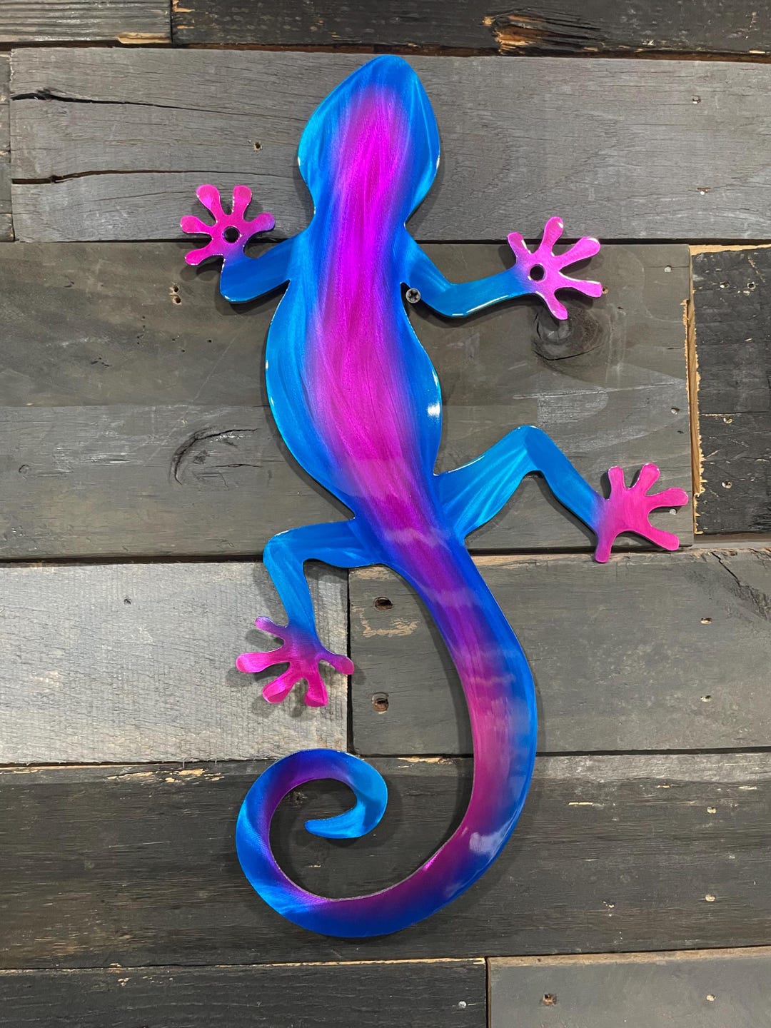 Gecko Metal Art, Lizard Metal Art, Gecko Metal Wall Decor, Lizard ...