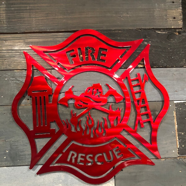 Firefighter Home Sign - Etsy