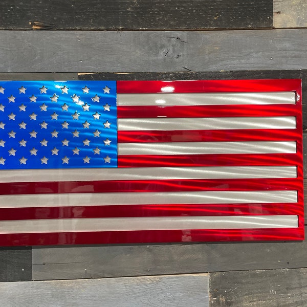 Metal American Flag - Etsy