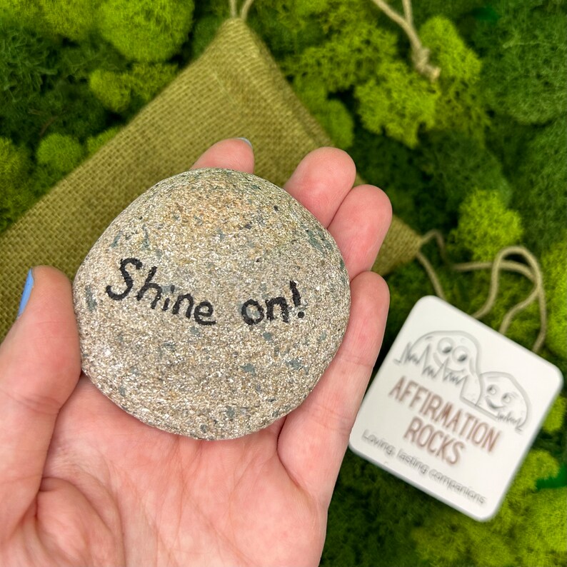 Affirmation Rock helen Lasting, Memorable, Fun, and Effective - Etsy