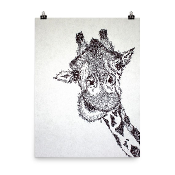 Goofy Giraffe | Etsy